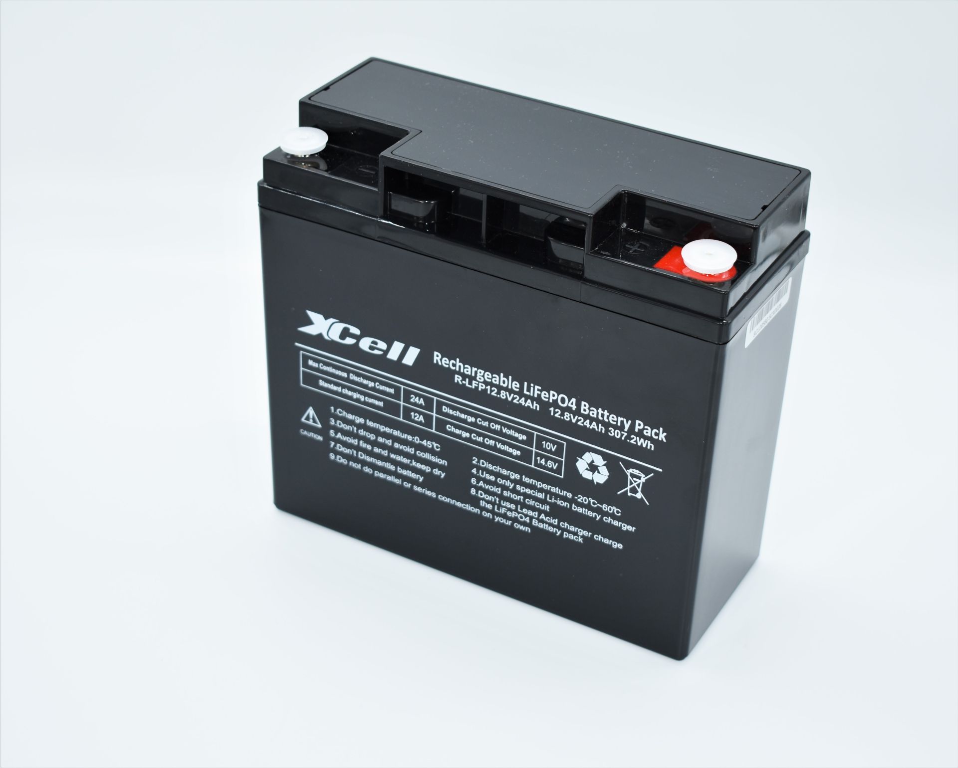 XCELL LiFePo4 LFP1224 - Hochleistungs-Batterie für 12V Energiespeicherung