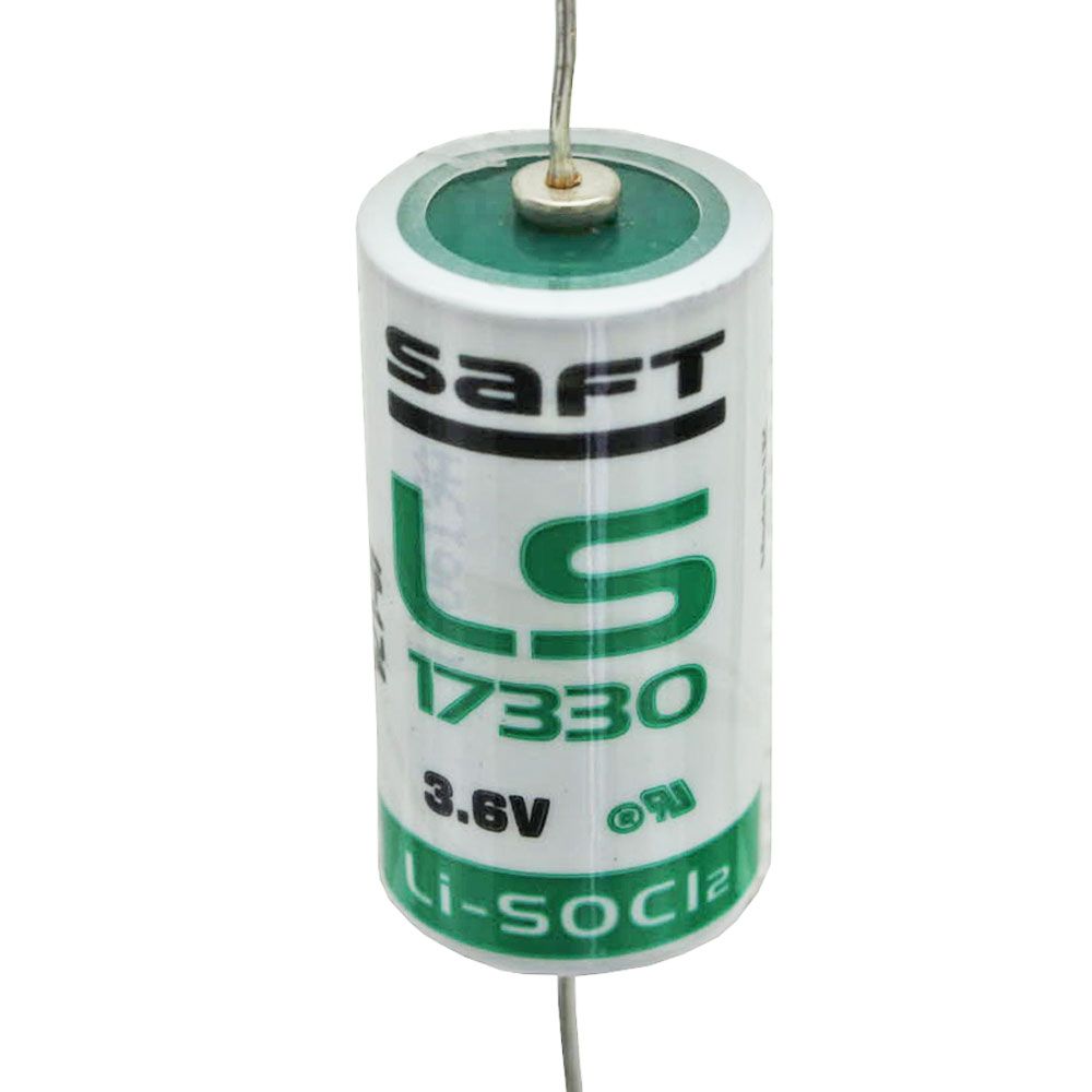 Saft Lithium-Batterie LS 17330 3,6V 2,1Ah mit axialen Ableitern ...