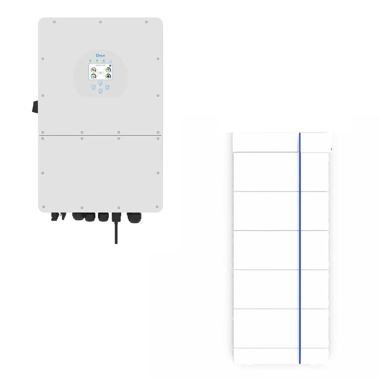 Deye PV-Set mit 15 kW Hybrid-Wechselrichter & 20 kWh Hochvolt-Speicher